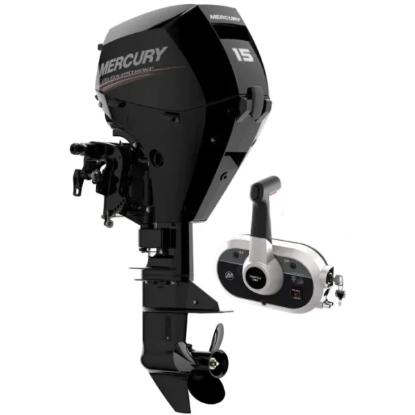 Mercury 15CV 4T EFI arbre court démarrage électrique commande à ...